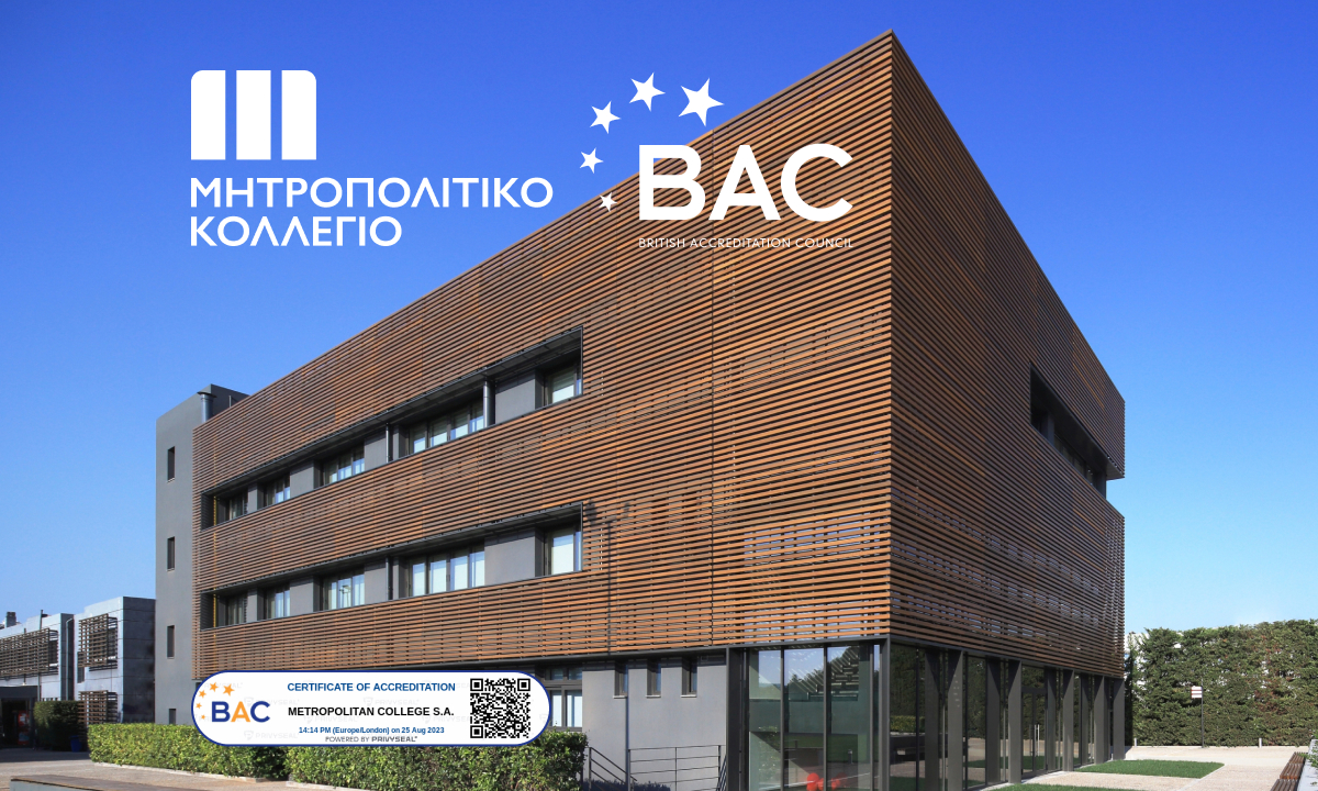 Πιστοποίηση από το British Accreditation Council Ι Μητροπολιτικό Κολλέγιο